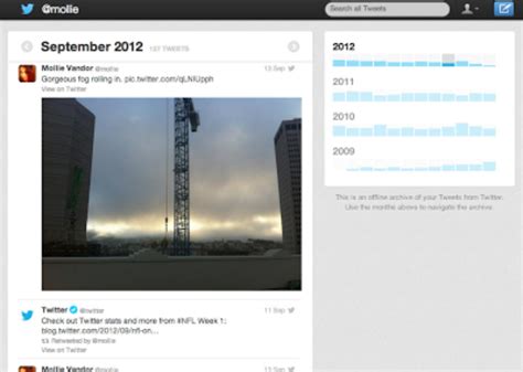 Your Twitter Archive