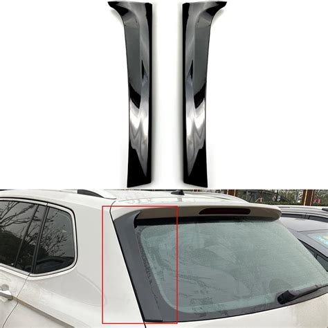 Aler N Lateral Para Ventana Trasera De Coche Accesorio De Pl Stico Negro Brillante Para VW