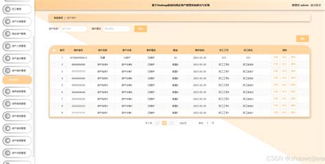 高校固定资产管理系统（源码数据库）固定资产管理系统源码 Csdn博客
