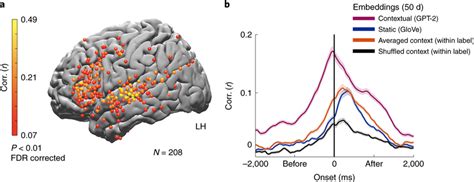 Contextual GPT 2 Embeddings Improve The Modeling Of Neural Responses