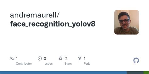 Github Andremaurell Face Recognition Yolov