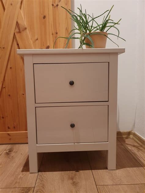 Drewniana komoda szafka nocna IKEA Hemnes Oświęcim OLX pl