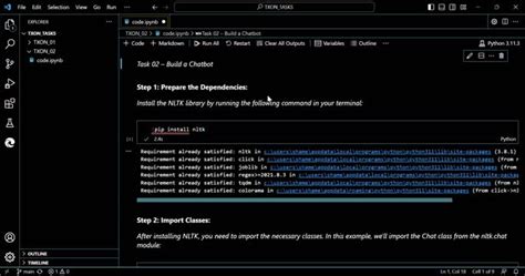 Video Md Shameem On Linkedin Linkedin Chatbot Nltk Naturallanguageprocessing
