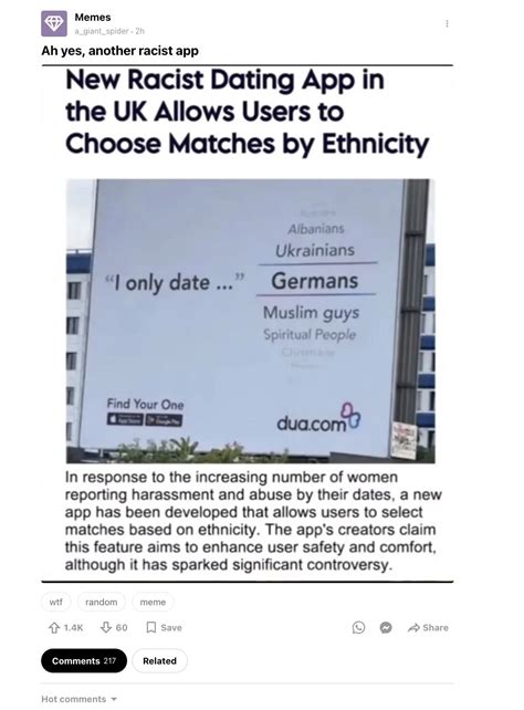 Ardit Trikshiqi 🧩 On Linkedin Guys What Is This New Racist Dating App