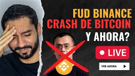 Bitcoin CRASH Por BINANCE Andy On Trade Explica YouTube