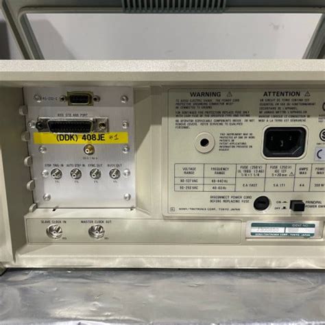 Sony Tektronix AWG2041 Arbitary Waveform Generator Novus Ferro Pte Ltd