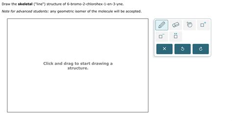 Solved Draw The Skeletal Line ﻿structure Of