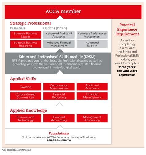 22 Performance Objectives For Acca Practical Experience Requirements Per Fame Spark