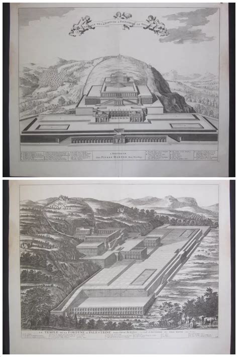 Plan Santuario De La Fortuna Primigenia