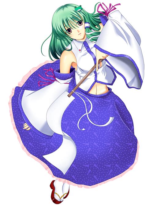 東方【東風谷早苗】 壁紙