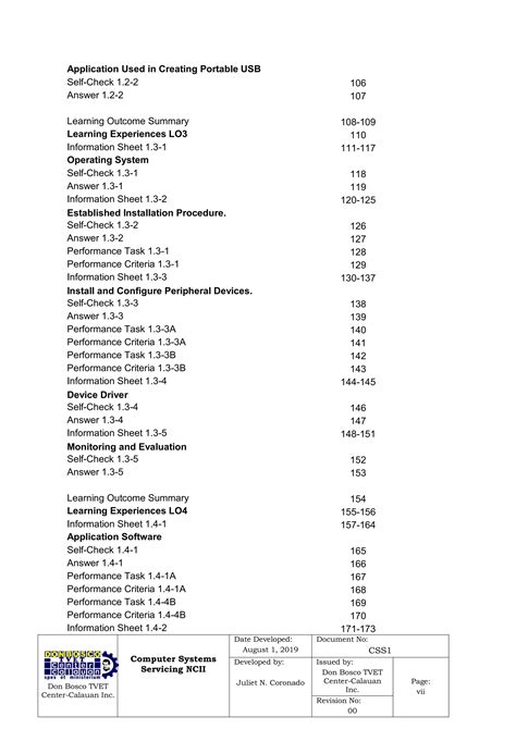 Cblm Installing And Configuring Computer System And Networks Pdf