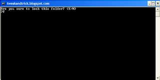 Password Protect Folders In Windows Without Any Software