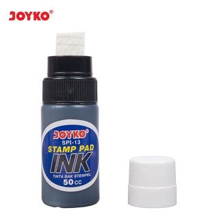 Jual JOYKO Stamp Pad Ink Refill Tinta Stempel SPI 13 Hitam Pcs