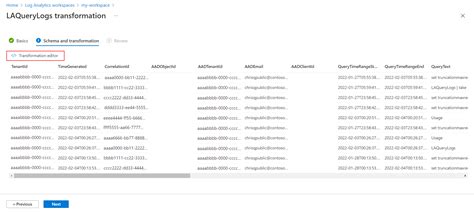 Filter Aks Control Plane Logs Using Workspace Transformations In Azure
