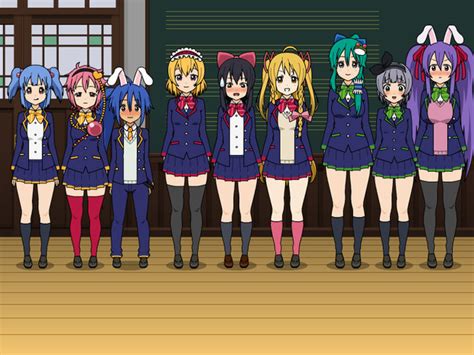 【東方学園】東方学園スクールアイドル部の設定変更。 松風かれんげ院・スカーレット さんのイラスト ニコニコ静画 イラスト