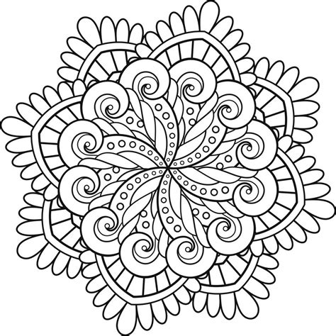 Más De 100 Dibujos De Mandalas Para Imprimir Y Colorear