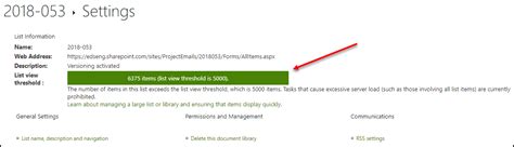 How To Fix The 5000 Item Limit Error Message In Classic Sharepoint