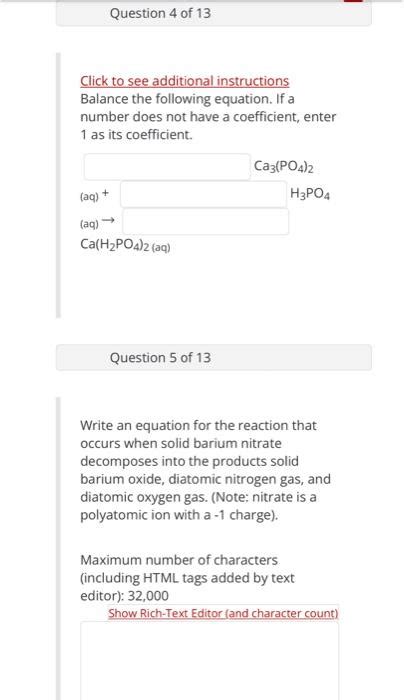 Solved Click To See Additional Instructions Moles Of Chegg Com