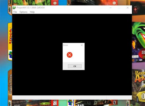 Launchbox Has A Mysterious Error Whenever Starting Project64