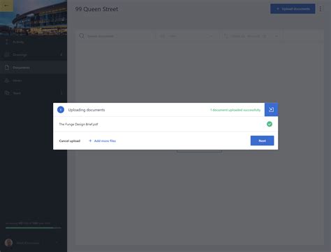 drawboard projects adding supporting documentation to a project