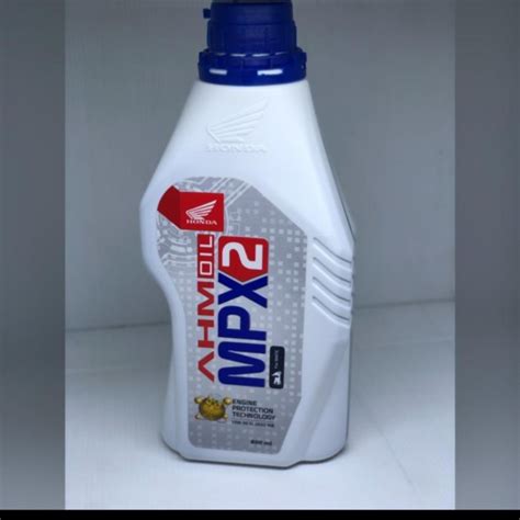 Jual Ahm Oil Mpx 2 800ml 10w 30 Api Sl Oli Matic Mpx2 Shopee Indonesia