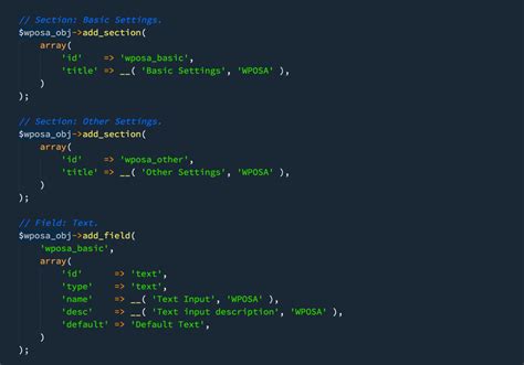 GitHub Ahmadawais WP OOP Settings API WP OOP Settings API Is A