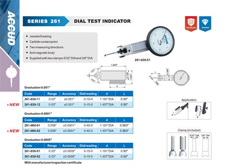 Dial Test Indicator Accud