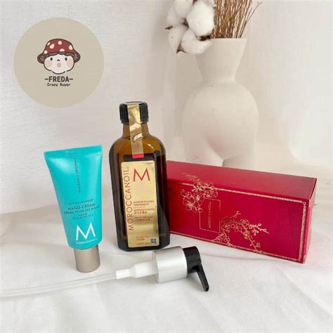 肥達代購 🍄 現貨 Moroccanoil 摩洛哥優油 金囍限定禮盒 護髮油 護手霜 禮盒 限定 摩洛哥 蝦皮購物