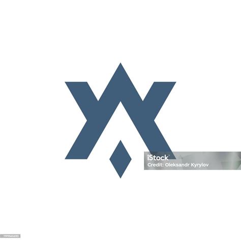 Av Va V 이니셜 기반 문자 아이콘 기하학적 로고 기술 비즈니스 Id 개념입니다 크리에이티브 기업 템플릿 흰색 배경에 격리된