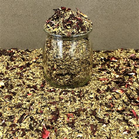 Hibiscus Mint Herbal Tea Nectar Leaf