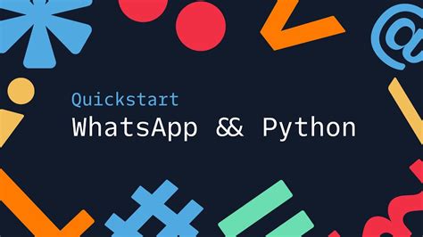 How To Send And Receive WhatsApp Messages With Python YouTube
