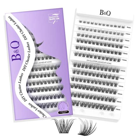 Lash Clusters 144pcs Volume Individual Lashes 8 18mm Bandq Eyelash Clusters Diy
