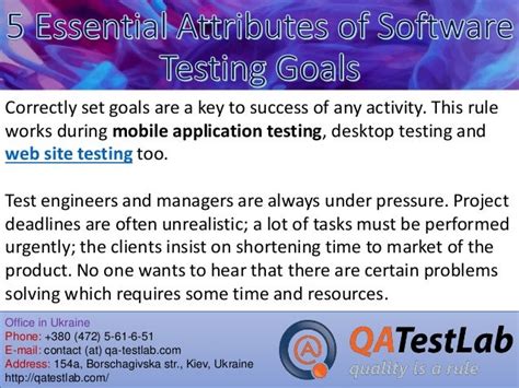 User Interface Testing Checklist