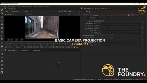 How To Do Basic Camera Projection In Nuke X Foundry Nuke X For Beginners Class 14 Bajrangi