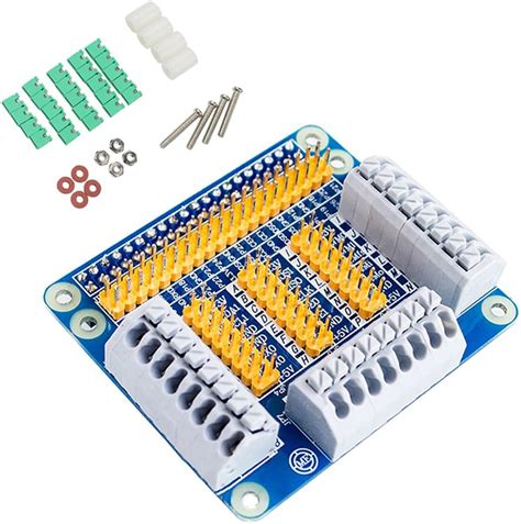 Hiletgo Gpio Placa De Expansión Raspberry Pi Shield Para Raspberry Pi 4b 3b Con Tornillos