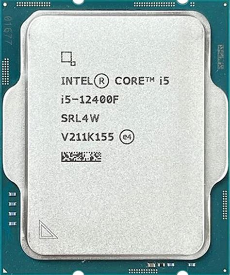 Intel® Core™ i5-12400F Processor 18M Cache, up to 4.40 GHz "TRAY ...