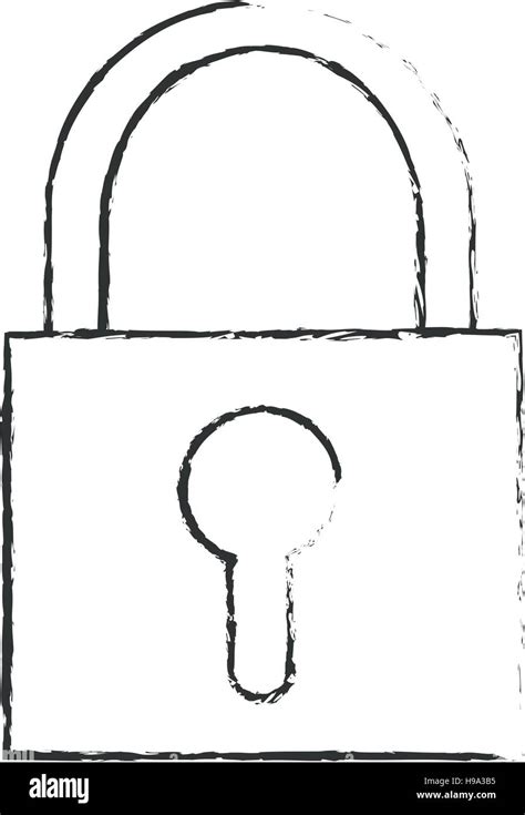 Isolated Padlock Design Stock Vector Image Art Alamy