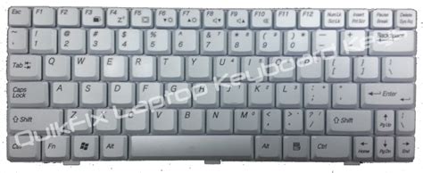 Averatec 1000 Replacement Laptop Keyboard Keys