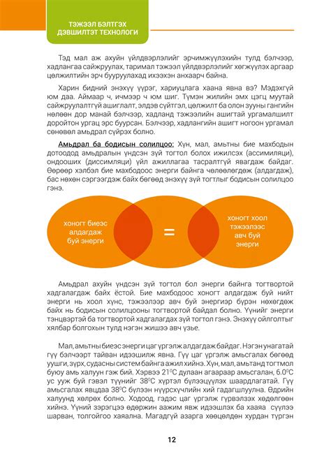 Тэжээл бэлтгэх дэвшилтэт технологи Pdf