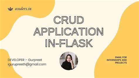 23 Crud Application In Flask