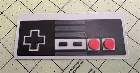 Nes Classic Controller Wall Art By Psi Download Free Stl Model