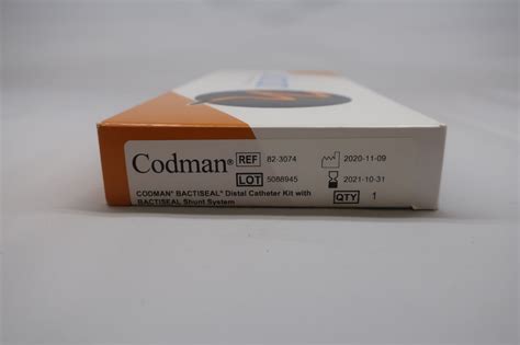 New Codman 823074 Bxexp Bactiseal Shunt Catheter Kit Disposables