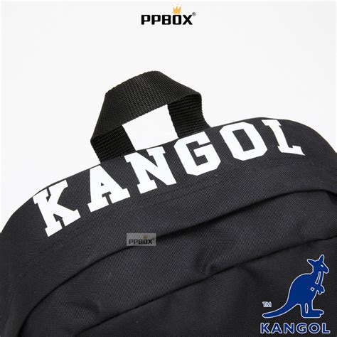 ⏰限時優惠📢學院風後背包推薦‼️kangol 經典袋鼠logo後背包🥰百搭背包💕可裝a4 瑪奇瑪奇 Makemake2023 Dcard