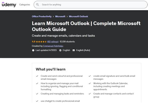 10 Best MS Outlook Tutorials 2024