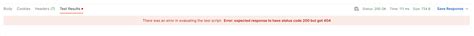 Pm Expect Failure Hides All Test Results Issue 11409 Postmanlabs Postman App Support GitHub