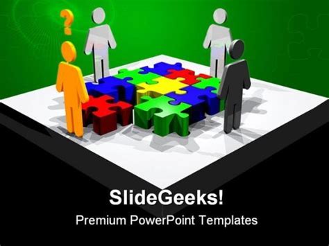 Puzzle Idea Business PowerPoint Themes And PowerPoint Slides 0511