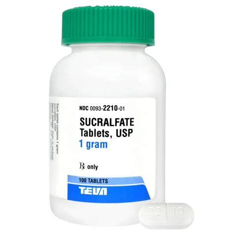 Sucralfate 1gm Tablet Packaging Type Stripe Packaging Size 100