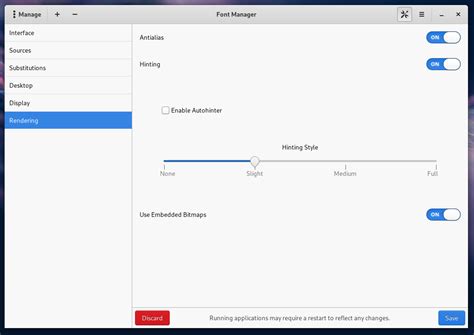 Conflict With Gnome Extension Clockoverride · Issue 69 · Fontmanager