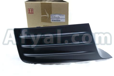 57731fg130 Moulding Assy Bumper Cover Subaru 57731 Fg130