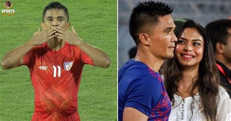 Indian Football Skipper Sunil Chhetri And Wife Sonam Bhattacharya